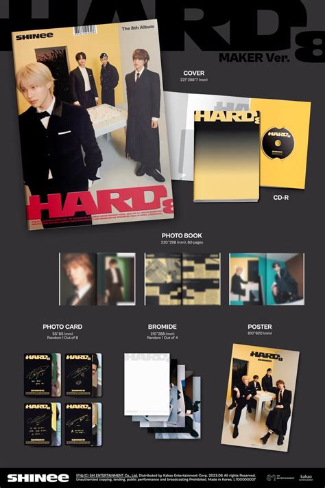 Oh Pauℓina on Twitter RT SHINee HARD Album Details MAKER