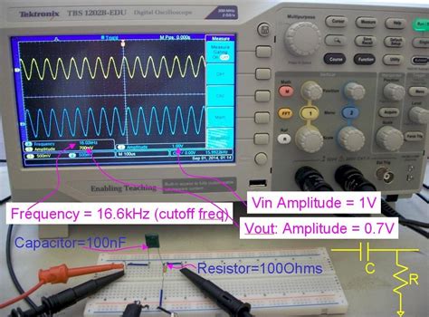 Fundamental Concepts Of Electric Circuits And Signals With The Tek 1202b Oscilloscope Part 2