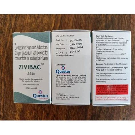 Ceftazidime Tazobactam Injection At ₹ 5200 Vial Mumbai Id 2850298507462