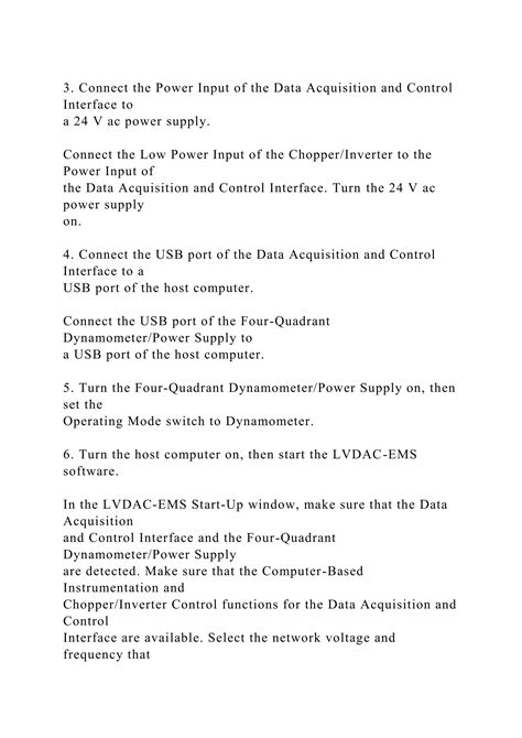 Exercise 1 Three Phase Variable Frequency Induction Motor Ddocx