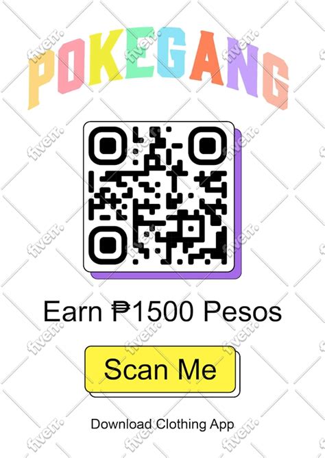 Design Qr Code Poster By Iulia C Fiverr