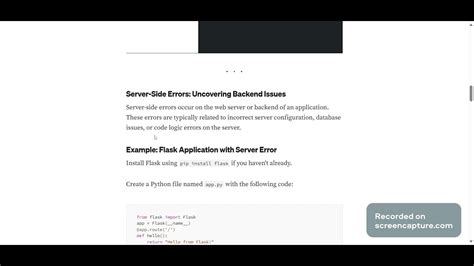 Client Side And Server Side Errors Debugging Python Code Nemesis