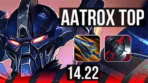 Aatrox Vs Riven Top Kr Diamond 1422 Youtube