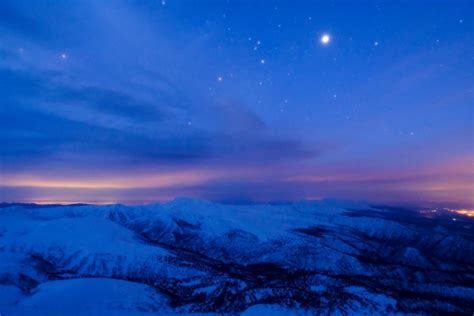 夜明け前の大雪山 GANREF