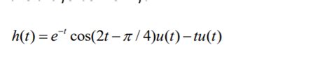 Solved Defining The Input Output Relationship For An Lzd