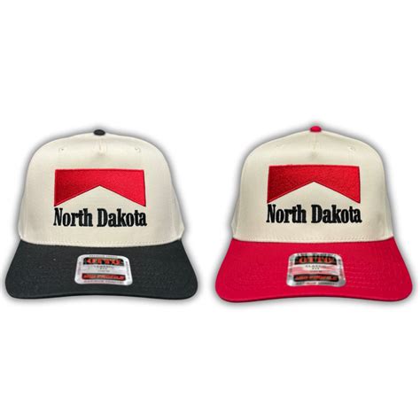 North Dakota Marlboro Hats Up Here Gear