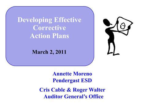 Ppt Developing Effective Corrective Action Plans March 2 2011 Powerpoint Presentation Id