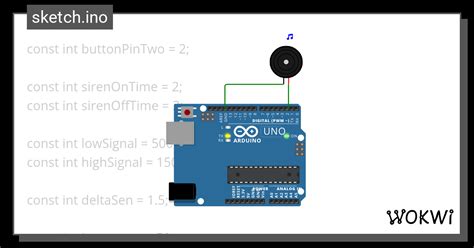 Siren Wokwi Esp32 Stm32 Arduino Simulator