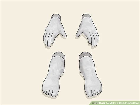 How To Make A Ball Jointed Doll With Pictures Wikihow