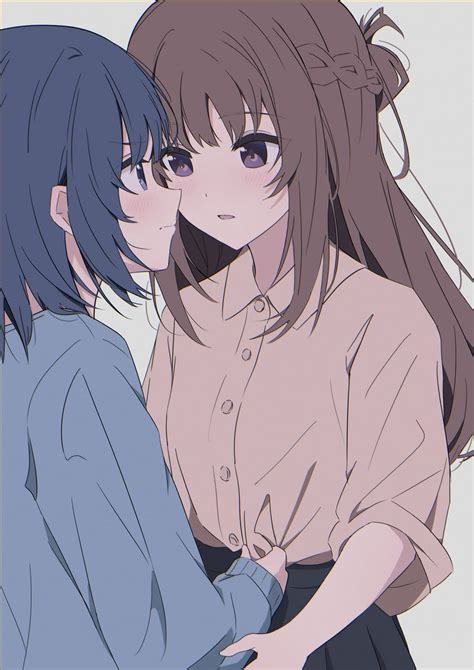 sendai hazuki and miyagi shiori shuuniichido classmate wo kau hanashi drawn by novi visual
