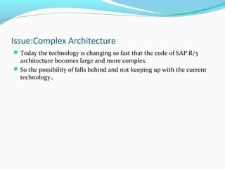 Study Of SAP R Architecture PPT