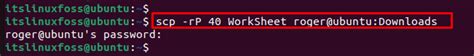 How Do I Scp With A Different Port Its Linux Foss