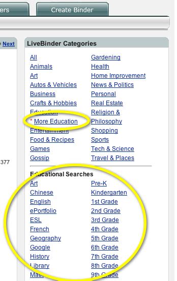 New Features Educational Searches And Upload Management Livebinders Blog