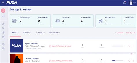 How To Archive Delete A Link PUSH Support Hub