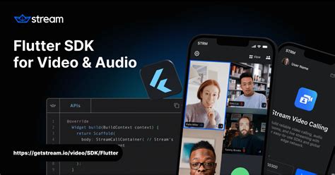 Flutter Video Audio SDK
