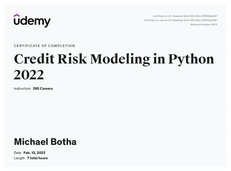 Introduction To Credit Risk Modelling In Python Completed