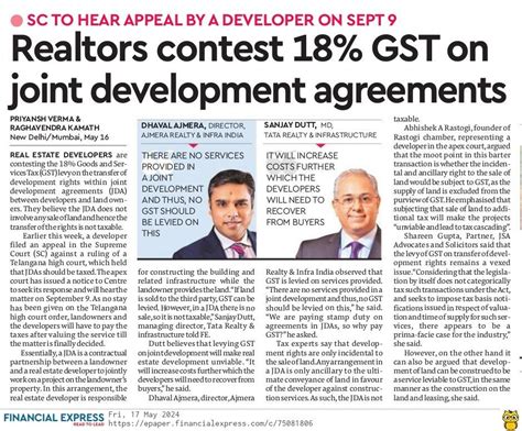 real estate developers sue sc over jda tax priyansh verma posted on