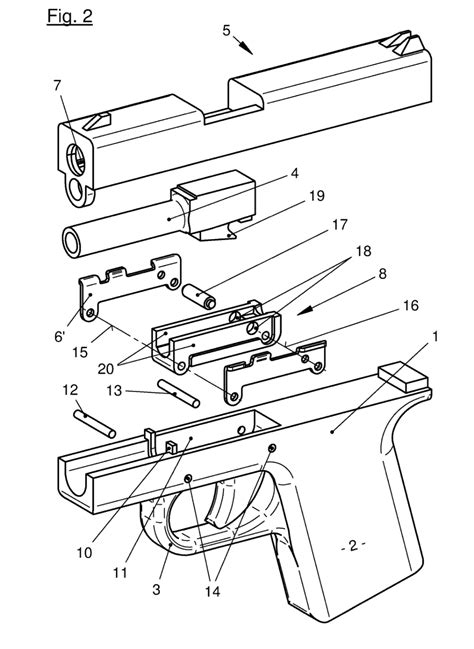 Best 12 Us20180031341a1 Pistols Having A Locking Block Artofit