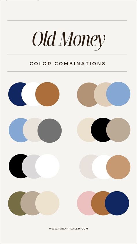 Best 12 Color Scheme Color Chart Color Combo Outfit Matching Neutral