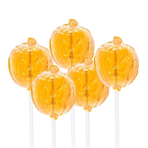 Sparkle Candy Pumpkin Lollipops 100 Piece Bag Bestcandyshop