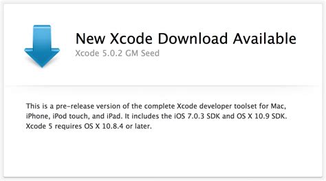 Apple Invia Xcode 502 Gm Agli Sviluppatori