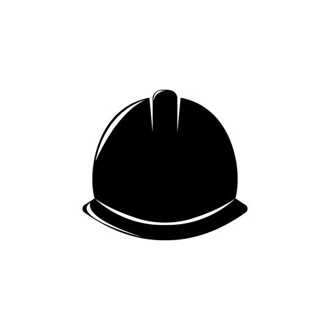 Construction Helmet Vector Icon Illustration 23197969 Vector Art At