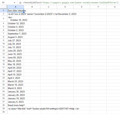 Web Scraping Trouble Extracting Elements From Google Support Pages