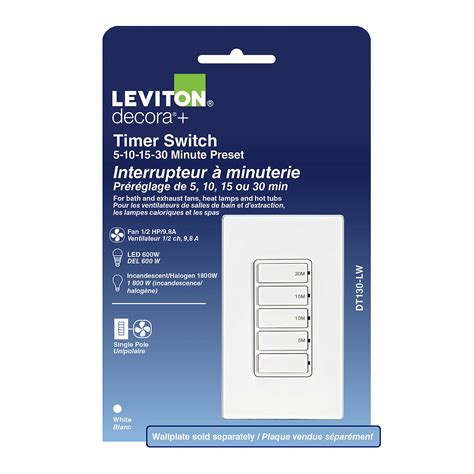 Electronic Timer Decora 15 A From Leviton Bmr