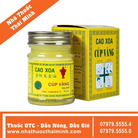 Cao xoa Cúp Vàng g Nhà thuốc Thái Minh