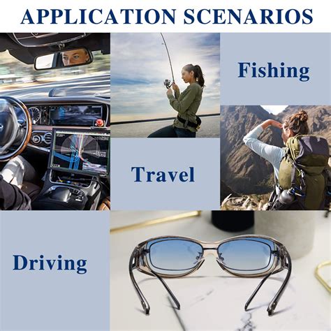 Duco Mens Wraparound Fitover Polarizd Wear Over Sunglasses 8953