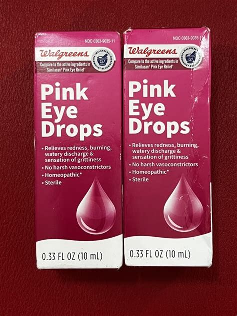 Pink Eye Medicine Walgreens