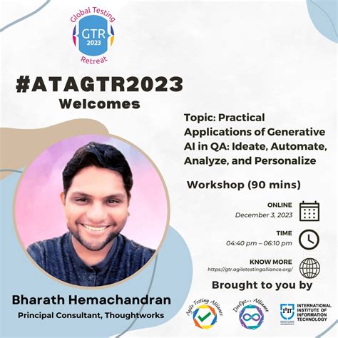 Agile Testing Alliance On Linkedin Atagtr2023 Atagtr2023 Atagtr2023 Cafeatahon Leadership