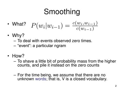 PPT Smoothing PowerPoint Presentation Free Download ID 376393