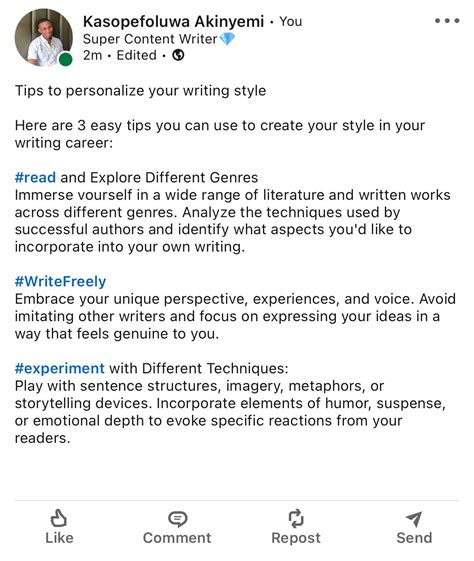 3 Tips For Formatting Your Linkedin Posts Without A Third Party Tool