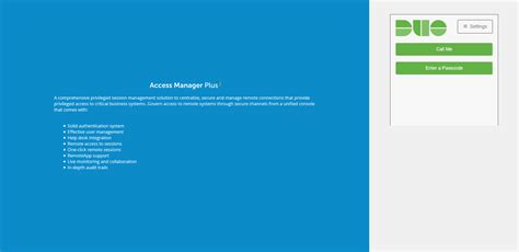 Duo Security Authentication