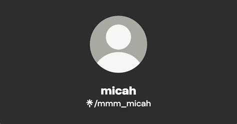 Micah Instagram Linktree