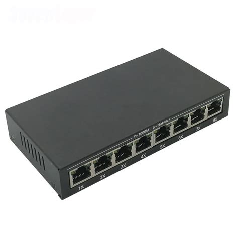 Network Switch Hub 8 Port Gigabit Rj45 Ethernet 10 100 1000mbps Dengan Switch Hub 8 Port