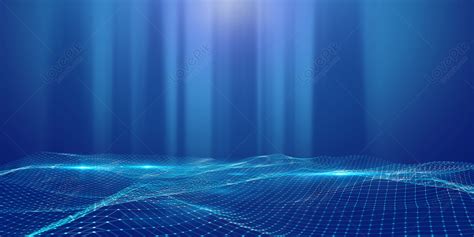 비즈니스 기술 배경 이미지 Hd 비즈니스 라인 입자 배경 사진 무료 다운로드 Lovepik