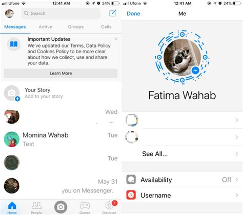 How To Share Your Facebook Messenger Profile Code