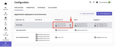 Application Urls Mabl Help