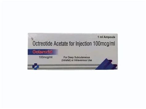 Octreotide 100 Mcg Injection At ₹ 50 Vial New Delhi Id 2854763215130
