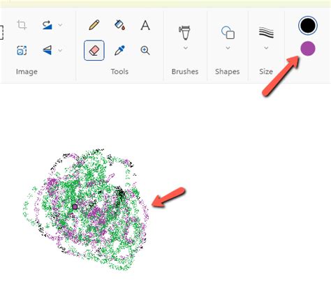 How To Erase Only One Color In Microsoft Paint 3 Steps