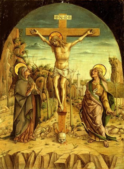 Carlo Crivelli 1435 1495 The Crucifixion The Art Institute Of