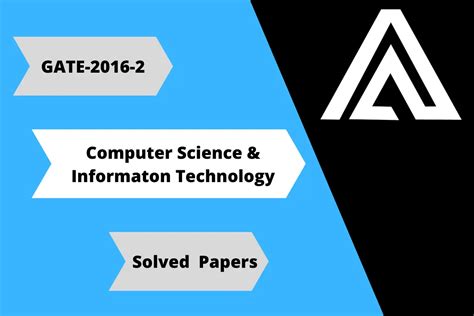 gate cs 2016 2 question paper with solutions electrical4u