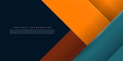 Black And Green And Orange Background Vector Overlap Layer On Background Design Editable Eps10