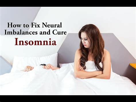 ppt outsmart insomnia how to fix neural imbalances and cure