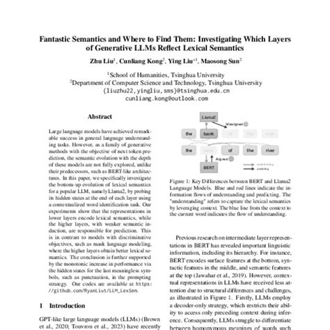 Fantastic Semantics And Where To Find Them Investigating Which Layers Of Generative Llms