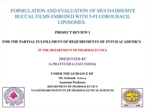 Formulation And Evaluation Of Fast Dissolving Tablets Pdf