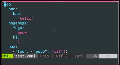Github Pockeyaml Pathvim Display The Path Of Yaml On Cursor