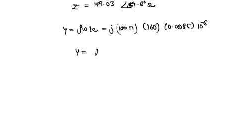 SOLVED PROBLEM NO 3 4 MARKS A Three Phase Line Has An Impedance Of